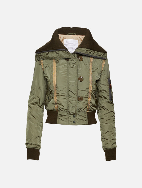 High Neck Shrunken Jacket | R13 | elysewalker