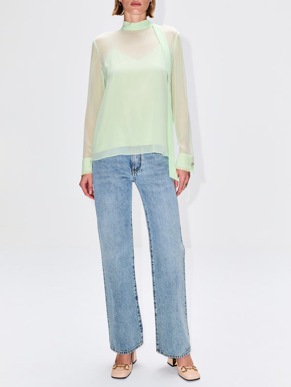 Light Silk Top | GUCCI | elysewalker