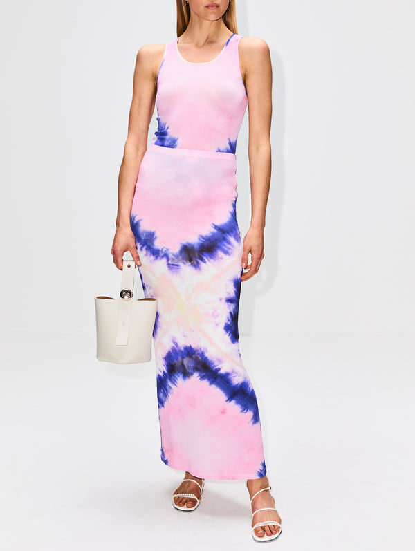 Tie Dye Maxi Skirt | RABANNE | elysewalker