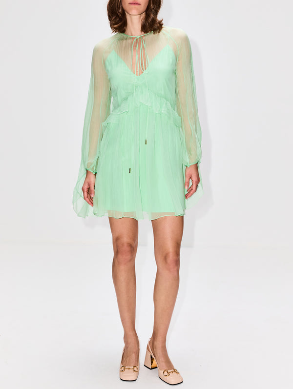 Chiffon Dress | GUCCI | elysewalker