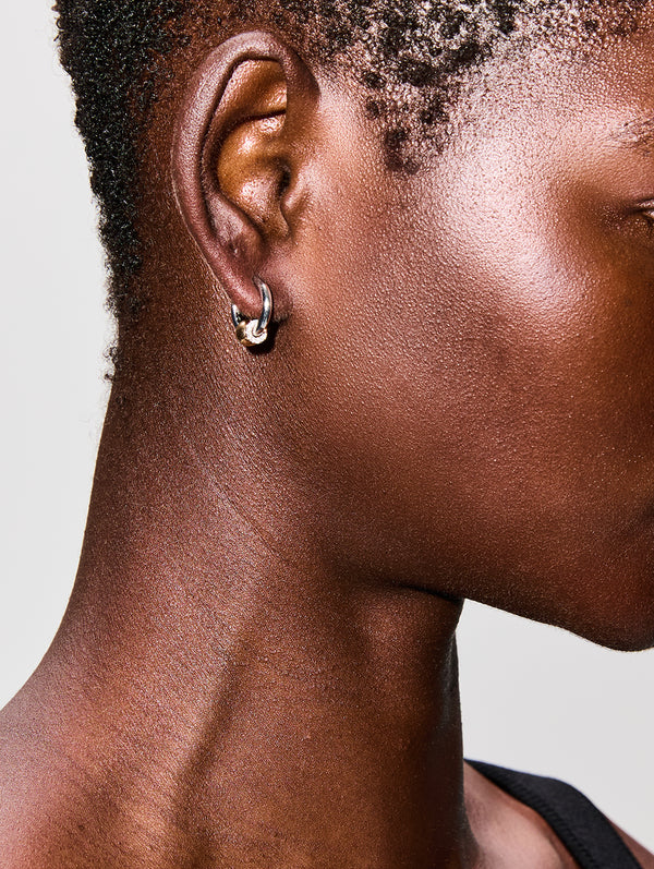 Mini Earring Piercing Double Gold | RAINBOW K JEWELRY | elysewalker