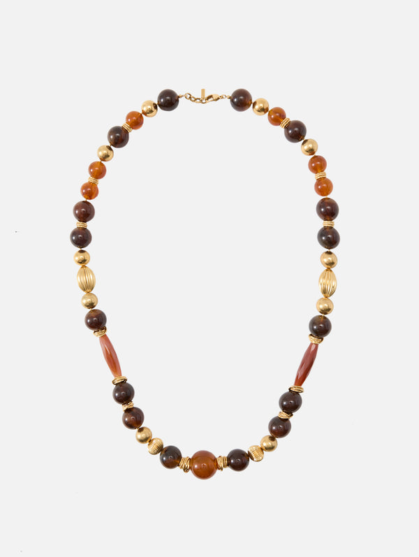 Gradient Sautoire Necklace | SAINT LAURENT | elysewalker