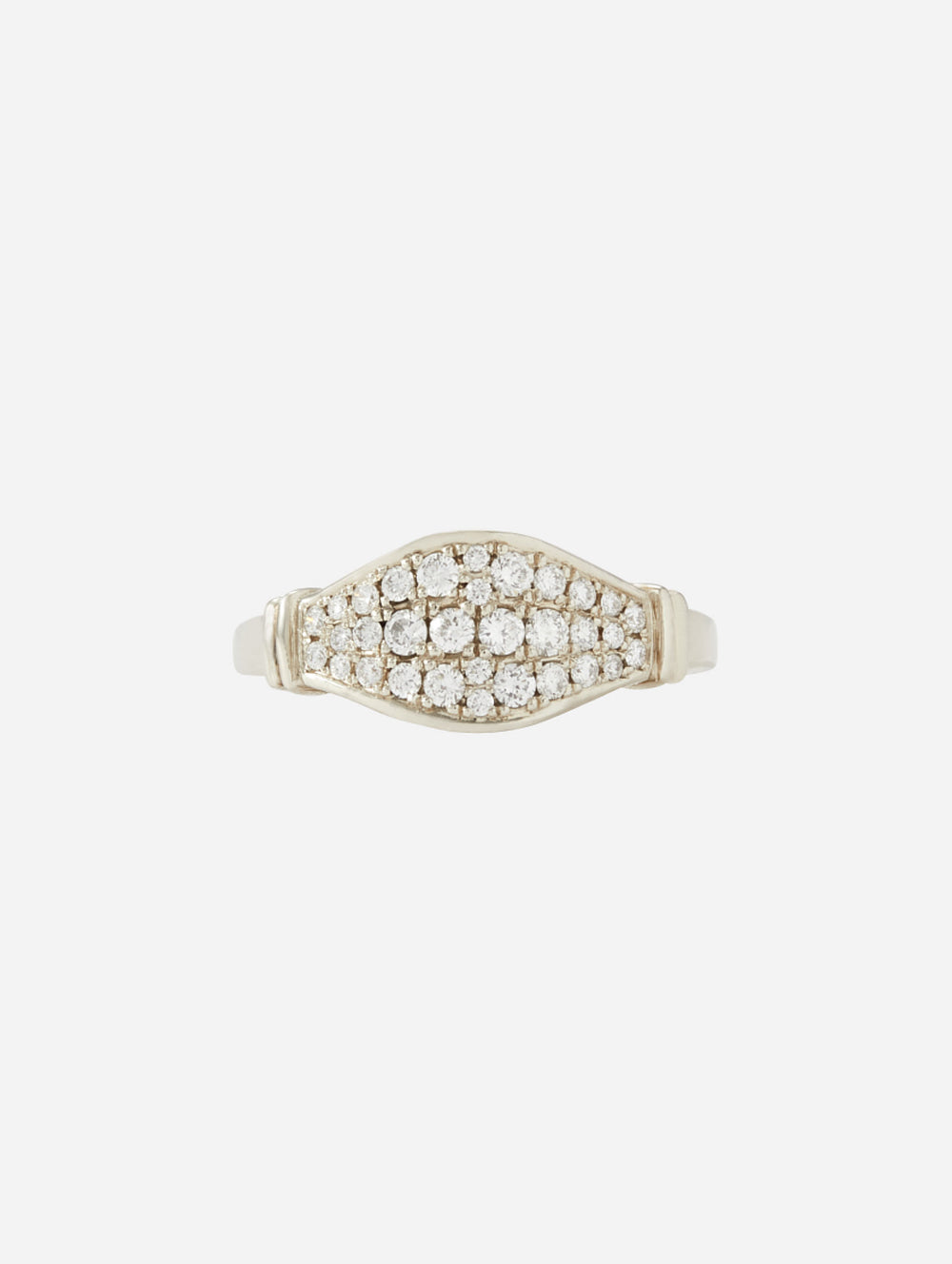Maia Full Pave Pinky Ring | RENVI | elysewalker