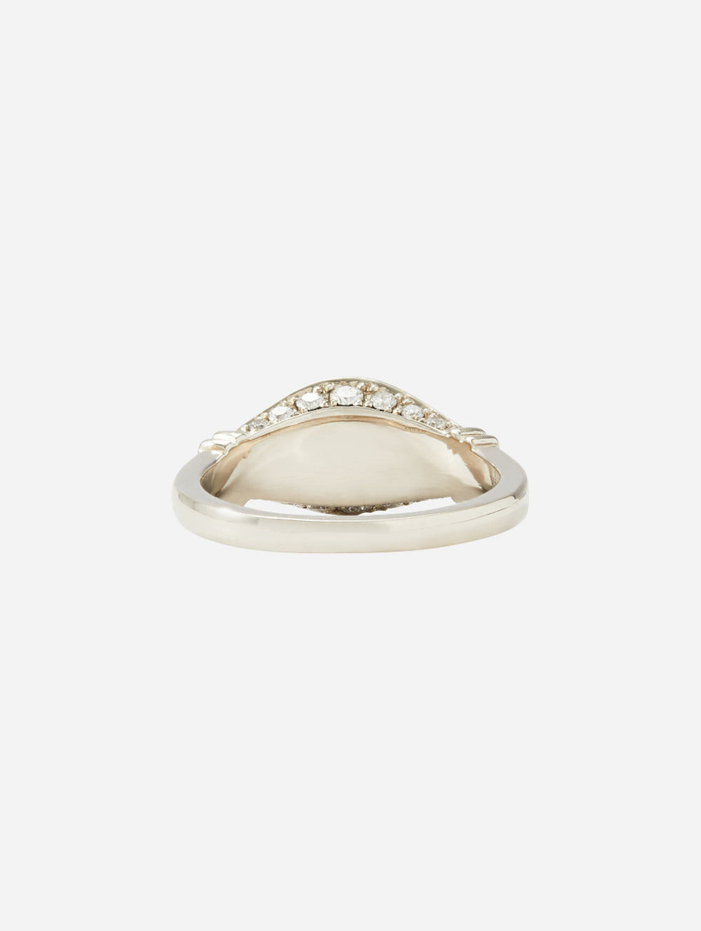 Maia Full Pave Pinky Ring | RENVI | elysewalker